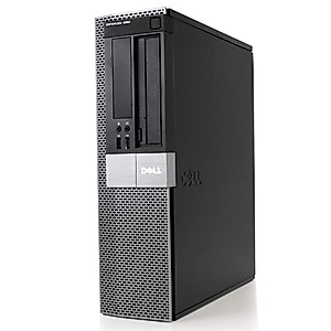 Dell Optiplex 980 Desktop Computer PC - Intel Core i5 3.2-GHz, 4GB RAM, 1 TB Hard Disk Drive, DVD, Keyboard, Mouse, WiFi, Windows 10 (Renewed)