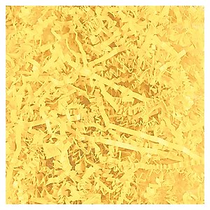 Vibrant Yellow Paper Shreds - 2oz., 1 Pack - Perfect for Gift Packaging, Decorations and Craft Projects
