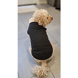 Spajoy Dog Shirts Puppy Dog Clothes Blank T-Shirt Tee Shirts for Large Medium Small Dogs Dogs Puppy T-Shirt Cotton Pet Clothing Puppies Doggy Vest Costume Puppy Shirt Pet Vest Tank Top Cat Tee