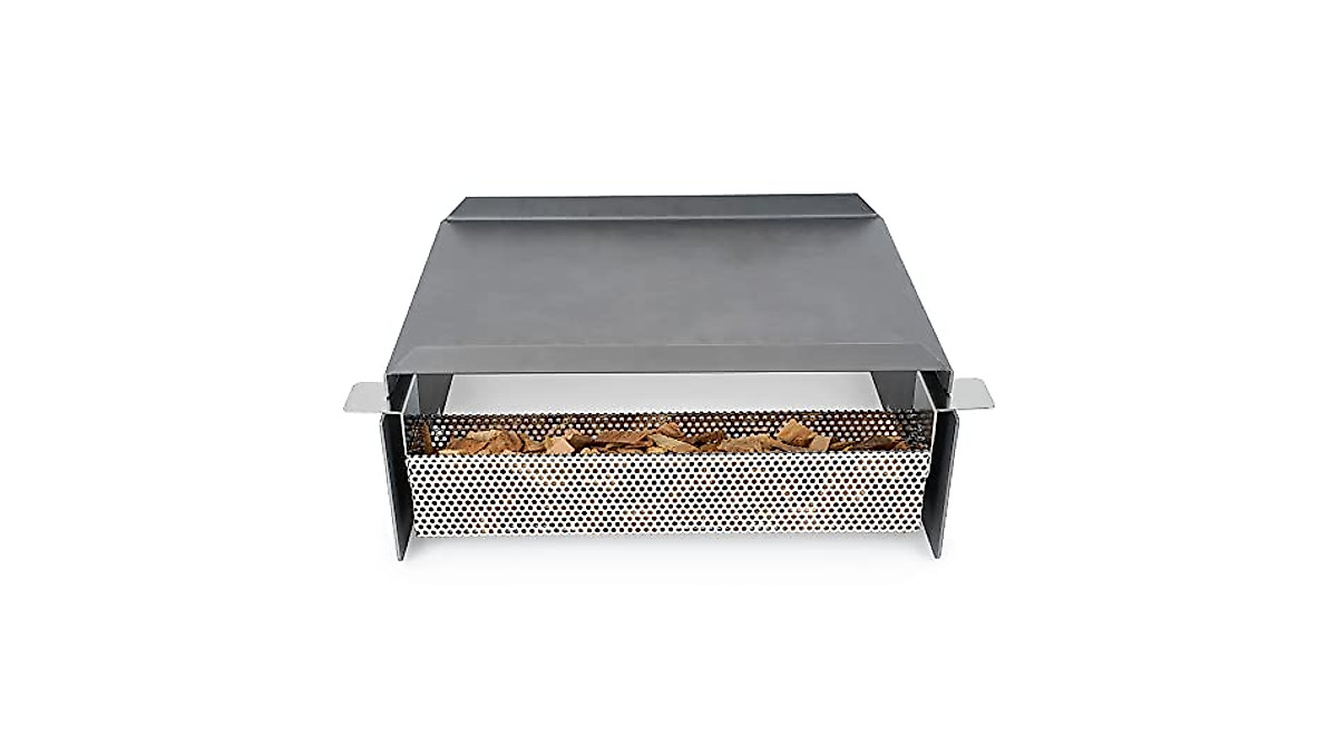 Stanbroil Heavy Duty Steel Heat Baffle & Smoker Box for Pellets Grills