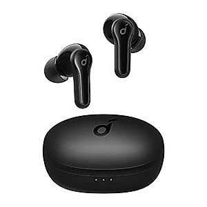 Soundcore by Anker Life Note E True Wireless Earbuds with 10mm Oversized Drivers, Custom EQ, AI-Enhanced Calls, 32H Playtime, Compact and Lightweight, IPX 5 Water-Resistant, USB-C (Renewed)