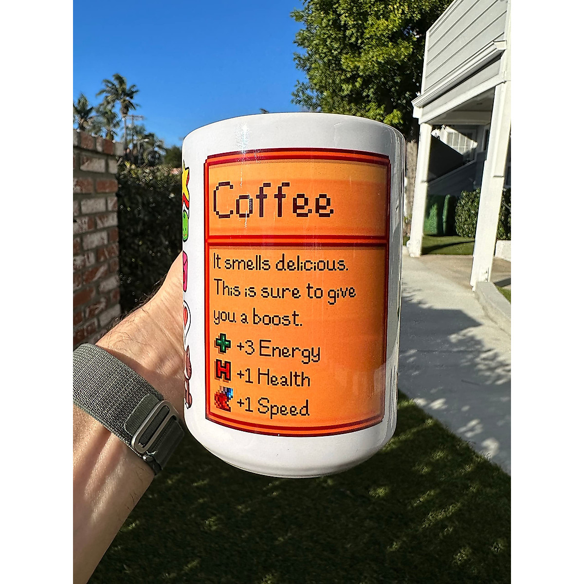 Switzer Kreations Stardew Valley Mug - Stardew Valley Gift - Stardew Valley Cup - Video Game Mug - Gamer Gift - Coffee Tea Mug - White (11 Ounces)