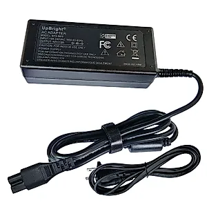UpBright 24V 2-Prong AC/DC Adapter Compatible with Belmint Press Escape BEL-FM1 BEL-FM 8538115 BELFOOTMAS BEL-FM1-BK BEL-FM-01 Deep Kneading Shiatsu Foot Massager Machine Power Supply Battery Charger
