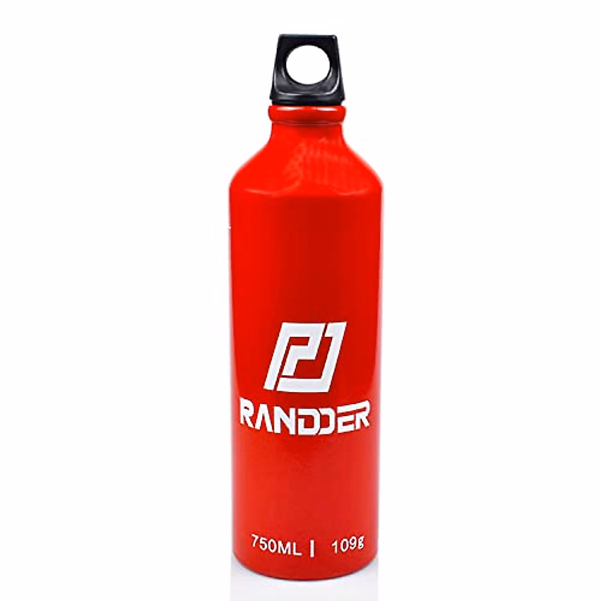RANDDER 2 Pack 750ML Liquid Fuel Bottle for Motorcycle, Camping and Emergencies (0.75 liter)