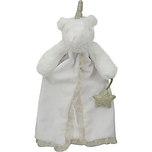 Mud Pie Unicorn Lovie White One Size
