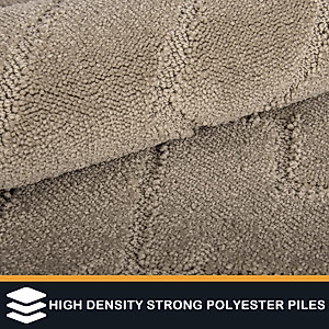 PURRUGS 20"x31.5" Non-Slip Washable Door Mat, Super Absorbent Entry Rug for Muddy Shoes & Wet Paws