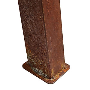 Sunnydaze 24-Inch Cast Iron Heavy-Duty Fire Pit for Outside - Wood-Burning Outdoor Fire Pit Bowl with Handles - Oxidized Finish