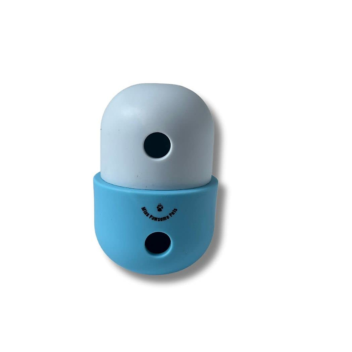 Mias Pawsome Pets Dog Puzzle Chew Toy Ball: Durable Chewing Ball for Small to Medium Dogs Puppies - Teeth Cleaning/IQ Training, Enrichment & Interactive Fun - Suitable for Dogs and Cats