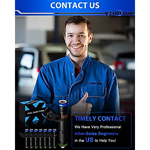 YZHIDIANF FJ817 Fuel Injectors Fits For:-Ford 2005 2006 2007 F150 F250 F350 Expedition Super Duty 5.4, For:-Lincoln Mark LT Navigator 5.4L, 5C3Z9F593DA 8S4Z9F593A 5C3Z-DC ​(8 Pcs)