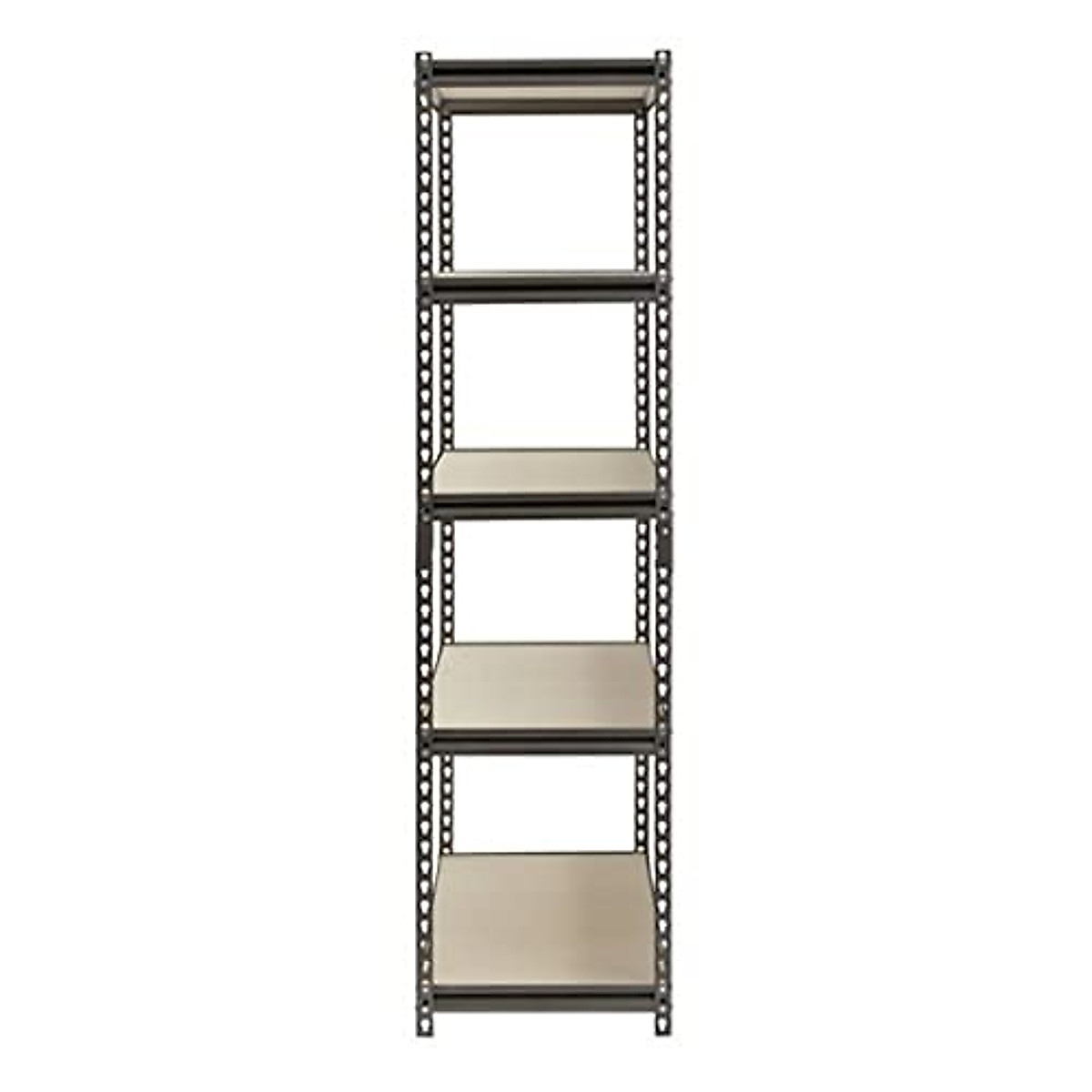 Super Large Bearing Capacity and Space Heavy Duty 5-Tier Steel Freestanding Shelving Storage Racks for Home Warehouse Storage, Silver, 4000 lbs Capacity