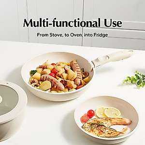 Redchef Removable Handle White - Detachable Handle Cookware Replacement, Universal Pot Handle, Ideal Replacement for All Cookware