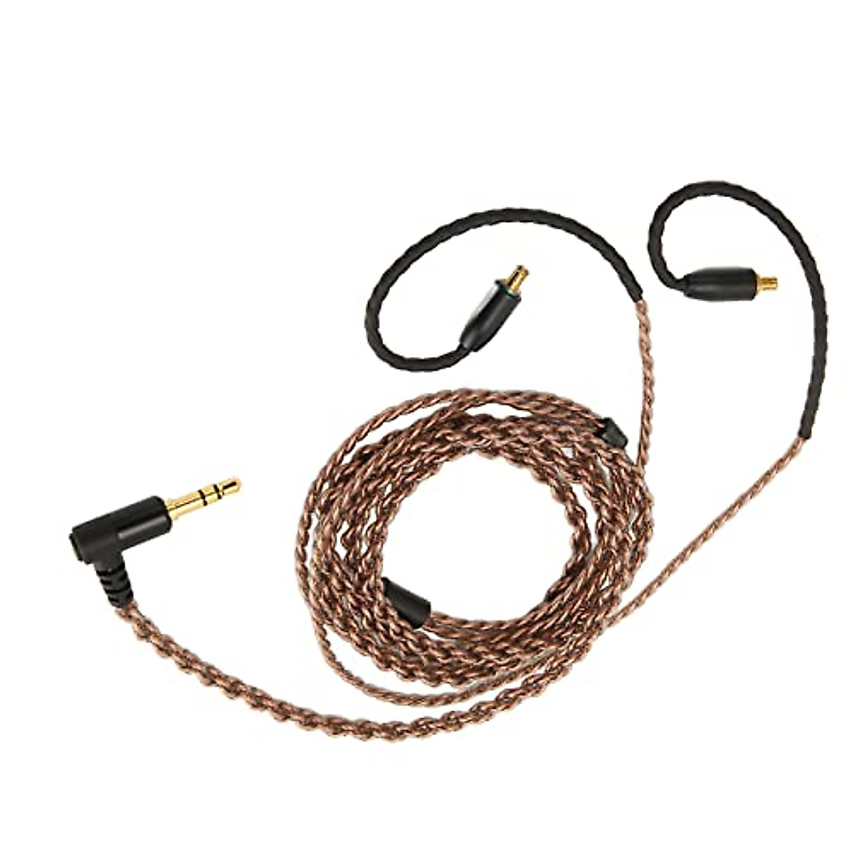 VINGVO Replacement Headphone Upgrade Cable, Noise Canceling Rustproof Replacement Headphone Cable A2DC Interface for CKR100 for LS300 for LS200 for E40