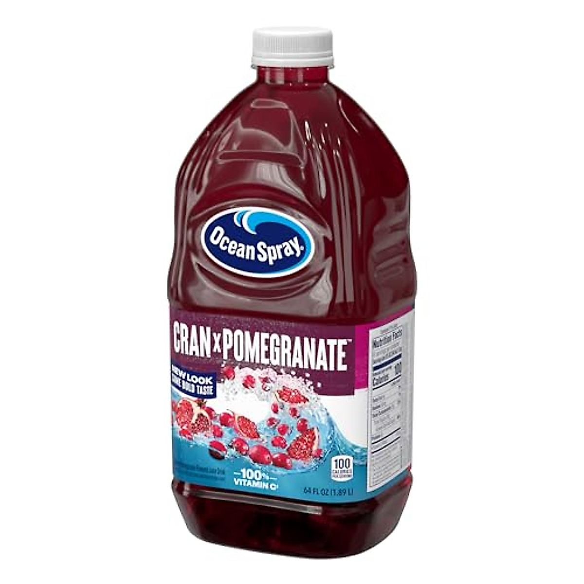 Ocean Spray® Cran-Pomegranate™ Cranberry Pomegranate Juice Drink, 64 Fl Oz Bottle (Pack of 8)