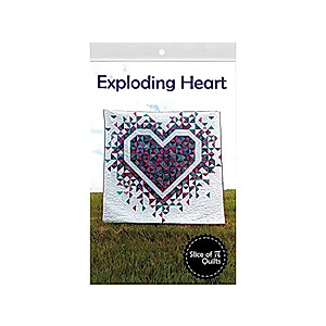 Slice of Pi Quilts Exploding Heart Pattern