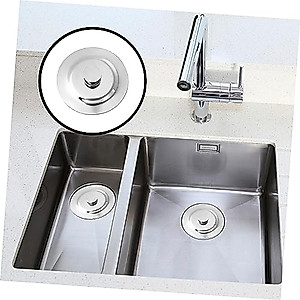 DRESSOOS Bathroom Plug Tub Sink Strainer Basket Bathroom Drain Plug Sink Stopper Plug Bath Plug Sink Drain Cover Kitchen Drain Plug Sink Filter Strainer Bathroom Filter Net Drain Stopper