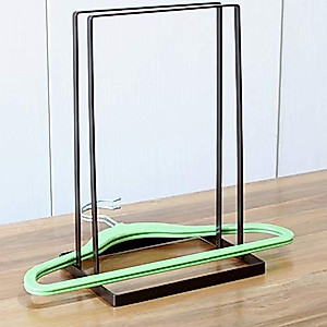 Frobea Hanger Storage Organizer, Hanger Stacker for Laundry Closet, Hanger Stand for Adult or Child Hangers