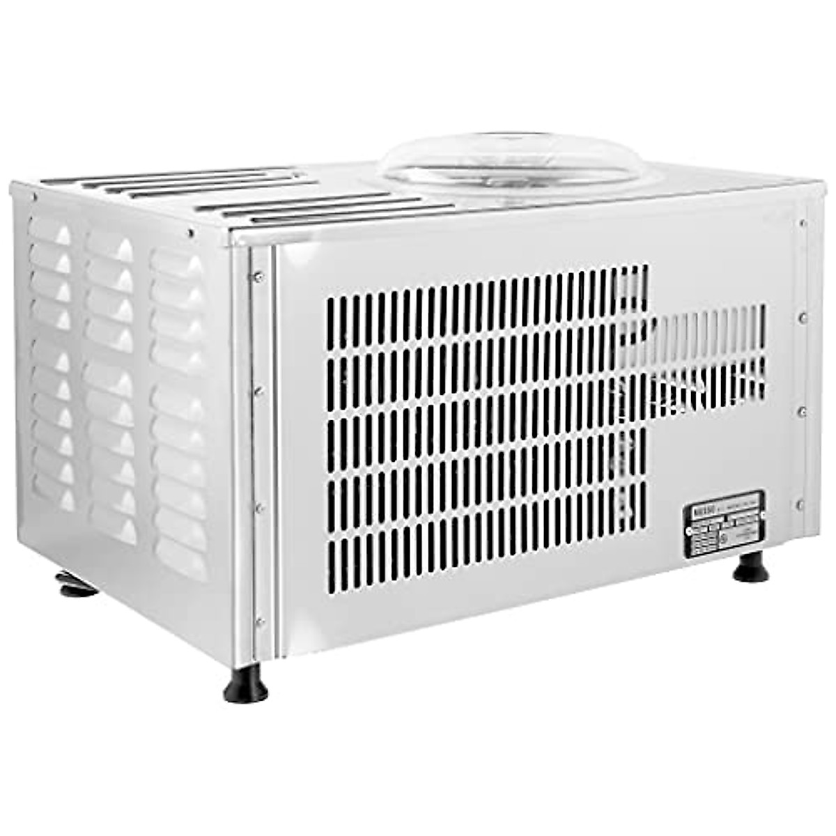 Lello Musso Pola 5030 Dessert Maker Silver, 2 Quart