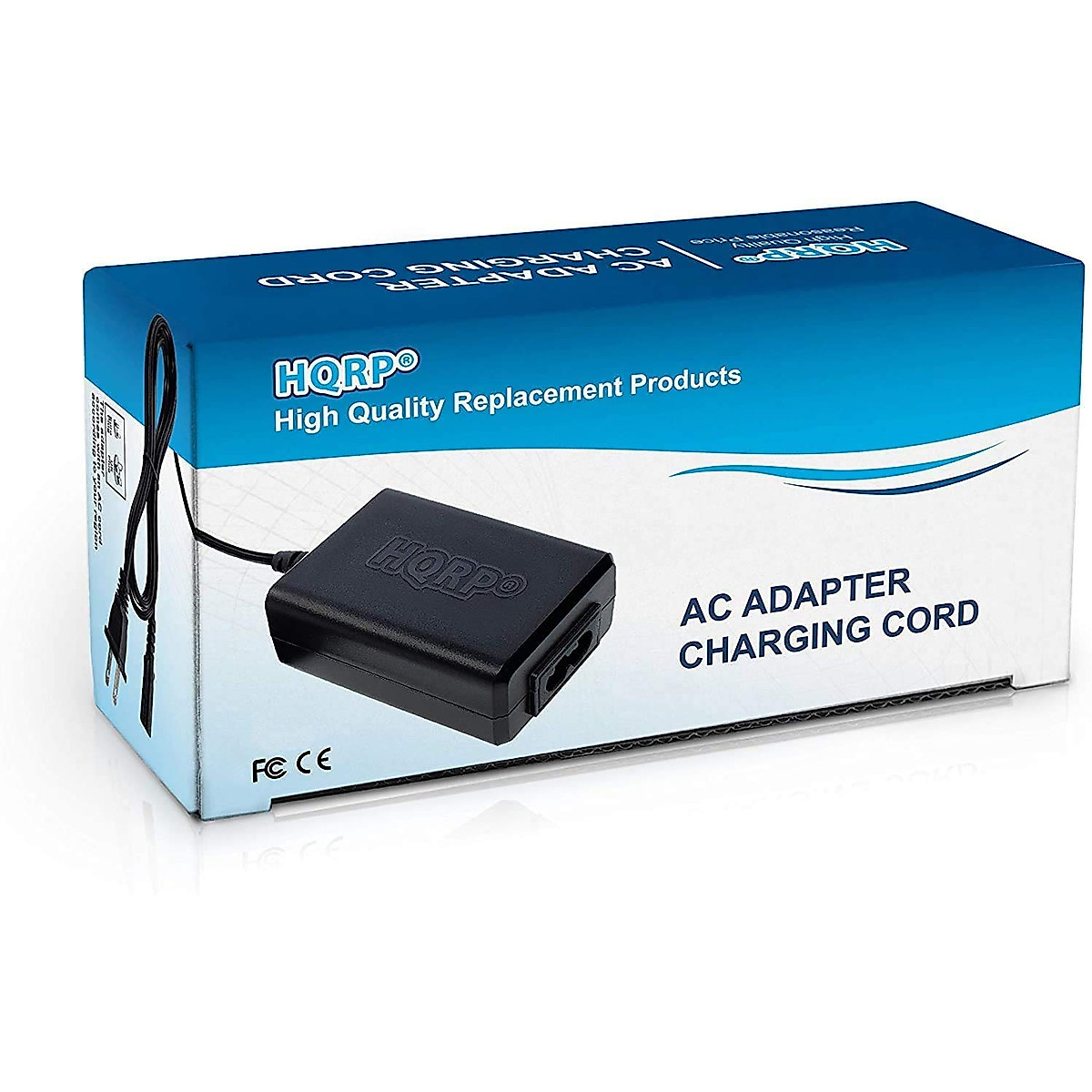 HQRP AC Adapter Compatible with Canon CA-110 CA110 VIXIA HF-R70 HF-R72 HF-R700 HF-R30 HF-R32 HF-R300 HF-R62 HF-R60 HF-R600 LEGRIA HF-R26 HF-R27 HF-R28 Charger Power Supply Cord CA-11O