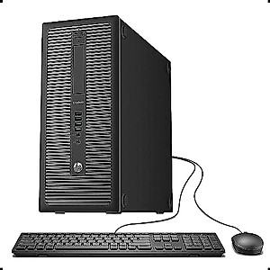 HP EliteDesk 800 G1 Tower Computer Desktop PC, Intel Core i7-4790 3.6GHz Processor, 16GB RAM, 1TB SSD, WiFi, Bluetooth, RGB Keyboard&USB Mouse, Windows 10 Pro (Renewed), Black