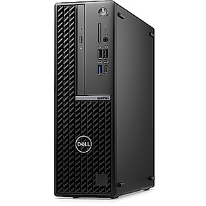 Dell OptiPlex 7010 SFF Desktop - 13th Gen Intel Core i7-13700 16-Core up to 5.2 GHz CPU, 16GB DDR5 RAM, 256GB NVMe SSD + 16TB HDD, Intel UHD Graphics 770, Wi-Fi + Bluetooth, DVD-Burner, Windows 11 Pro