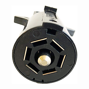 MAXXHAUL 50155 7-Way Blade Trailer Wiring Tester, Black