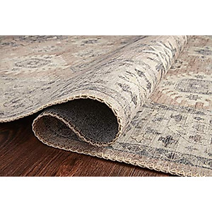 Loloi II Hathaway Collection HTH-03 Java/Multi, Traditional Area Rug, 5'-0" x 7'-6"