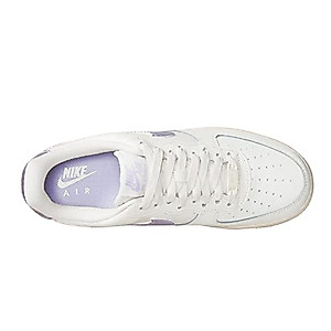 Nike Womens Air Force 1 Sail/Oxygen Purple Size 8.5