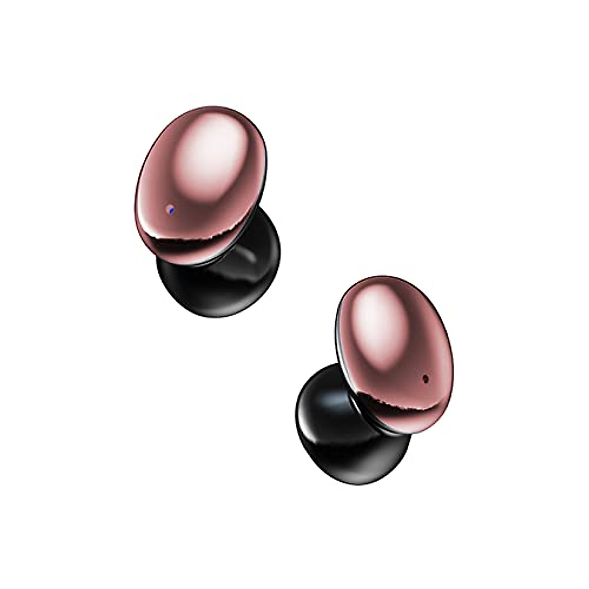 RISTARWH Bluetooth Headphones True Wireless Earbuds with Charging Case IPX7 Waterproof Stereo Sound Earphones Built-in Mic in-Ear Headsets Deep Bass for Sport Sport/Gaming/Workout (Rose Gold)