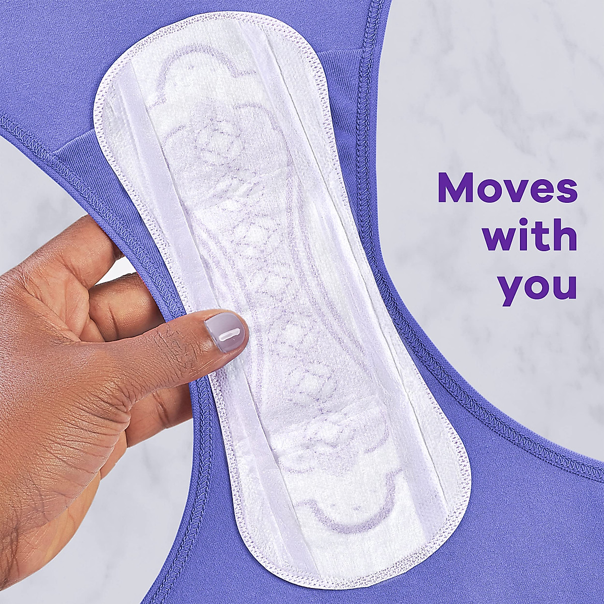 Always Xtra Protection 3-in-1 Daily Liners for Women, Extra Long, 60 CT (Packaging May Vary)