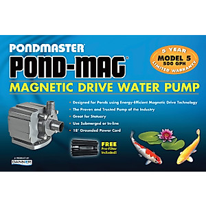 Danner Manufacturing, Inc., Pondmaster 500 GPH Pump, 02525