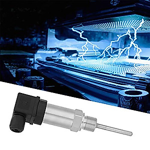 4-20mA Thermocouple Temperature Transmitter PT100 Temperature Sensor Transducer Mini Size Sturdy for Thermal Resistance