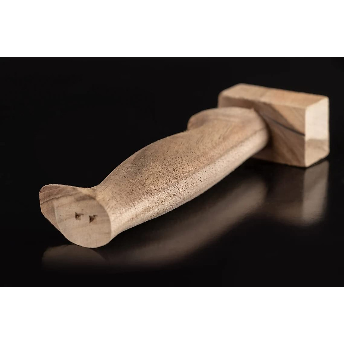 Knife Handle Material Wood Knife Handle Walnut 1 Piece - Handle Blanks for Knife Exotic Wood, Tool Handle Knife for Woodworking