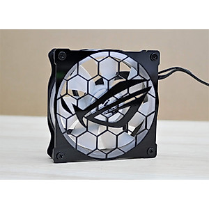 Savant PCs ROG 120mm Case Fan Radiator Grill Cover (Black)