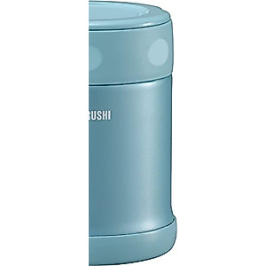 Zojirushi Stainless Steel Food Jar, 11.8-Ounce, Aqua Blue