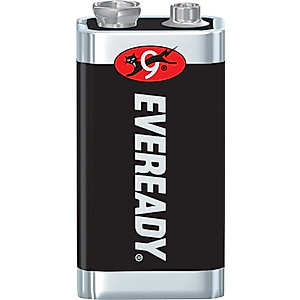 Energizer Eveready Super Heavy Duty Battery, 9 Volt Size (Pack of 18)