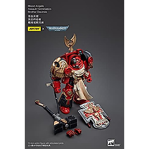 JoyToy Warhammer 40k: Blood Angels Assault Terminators Brother Davinos 1:18 Scale Figure