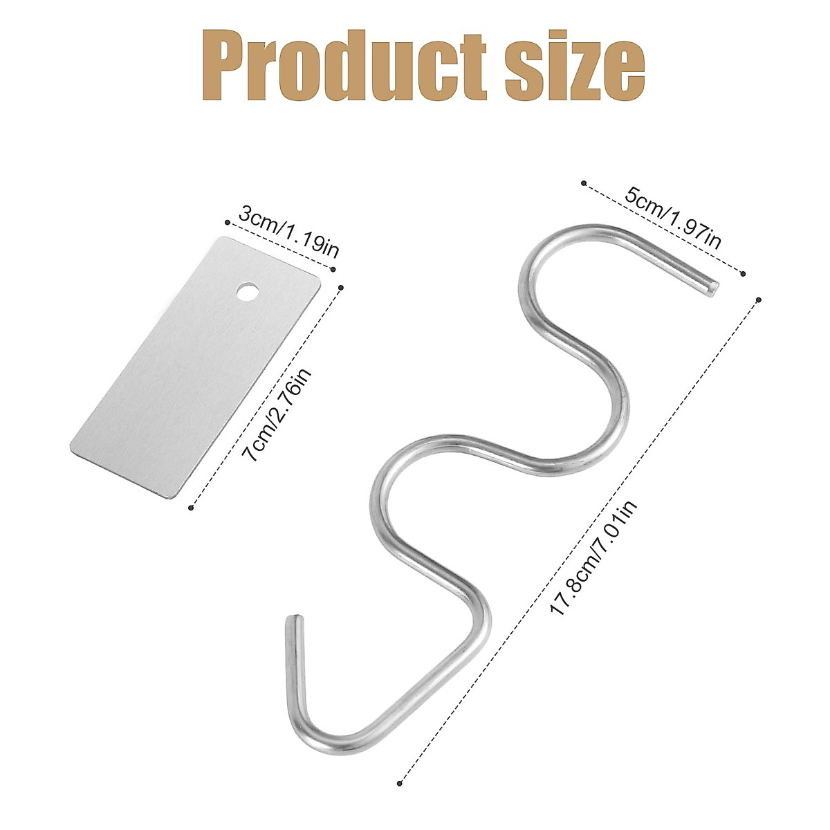 Peanut Butter Stirrer and Scraper, Stainless Steel Peanut Butter Mixer Nut Butter Stirrer Tool for 12-30OZ Jars Suitable for Mixing Various Peanut Butter & Jam