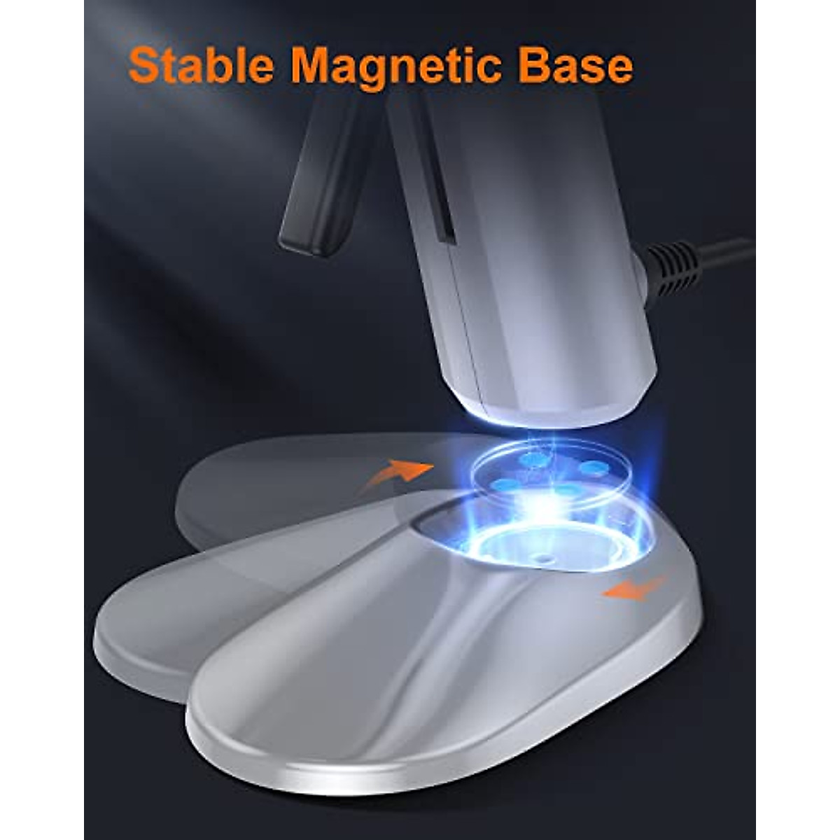 akolik 50W Mini Hot Glue Gun, Anti-Drip Fast Preheating Mini Glue Gun Kit with 30 PCS Glue Sticks for DIY, Arts & Craft, Home Repairs, and Decorations 50W