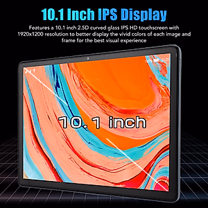 GOWENIC 10.1 Inch Tablet, Android 11.0 4G LTE IPS HD Tablet, 2.4G 5G WiFi 8800mAh Battery 5MP and 13MP Cameras 8GB RAM 128GB ROM Octa Core Calling Tablet (Dark Blue)