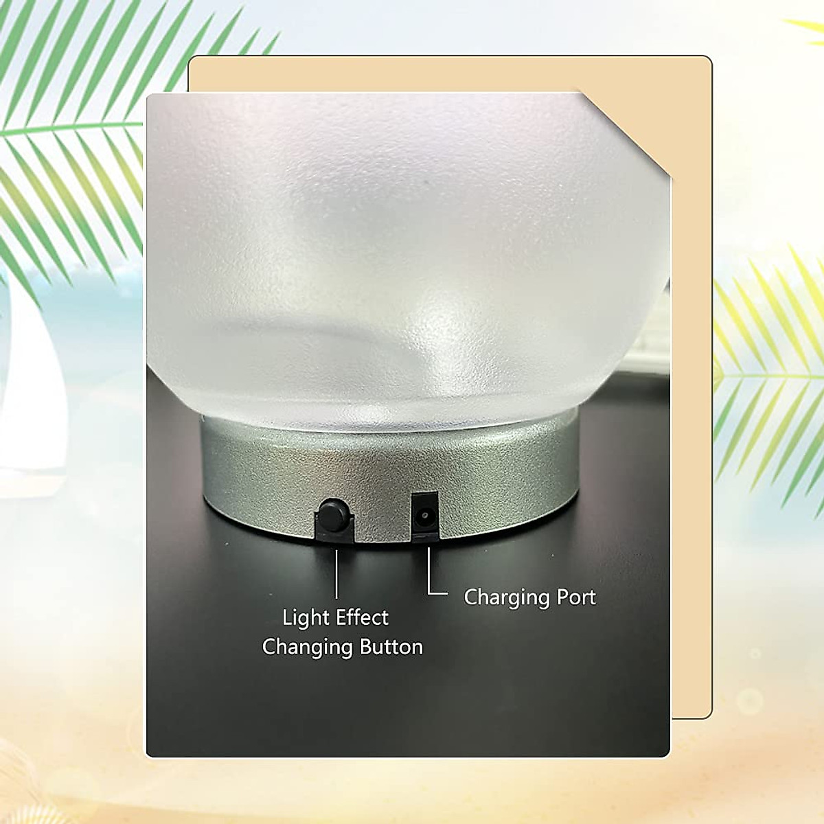 PeSandy LED Ice Bucket, 4L Large Capacity Wine Ice Bucket Drink Containers with Multi Colors Changing for Party/Home/Bar, Waterproof Champagne Retro Wine Drink Beer Beverage Ice Bucket Battery Powered