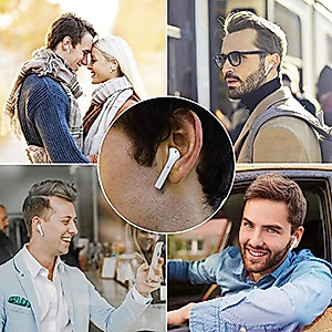 Wireless Earbuds, Bluetooth 5.1 Headphones 36H Playtime Air in Ear Earbud Hi-Fi Stereo Sound Pods Deep Bass Ear Buds Crystal-Clear Calls Headset with Charging Case for Workout/Home/Office