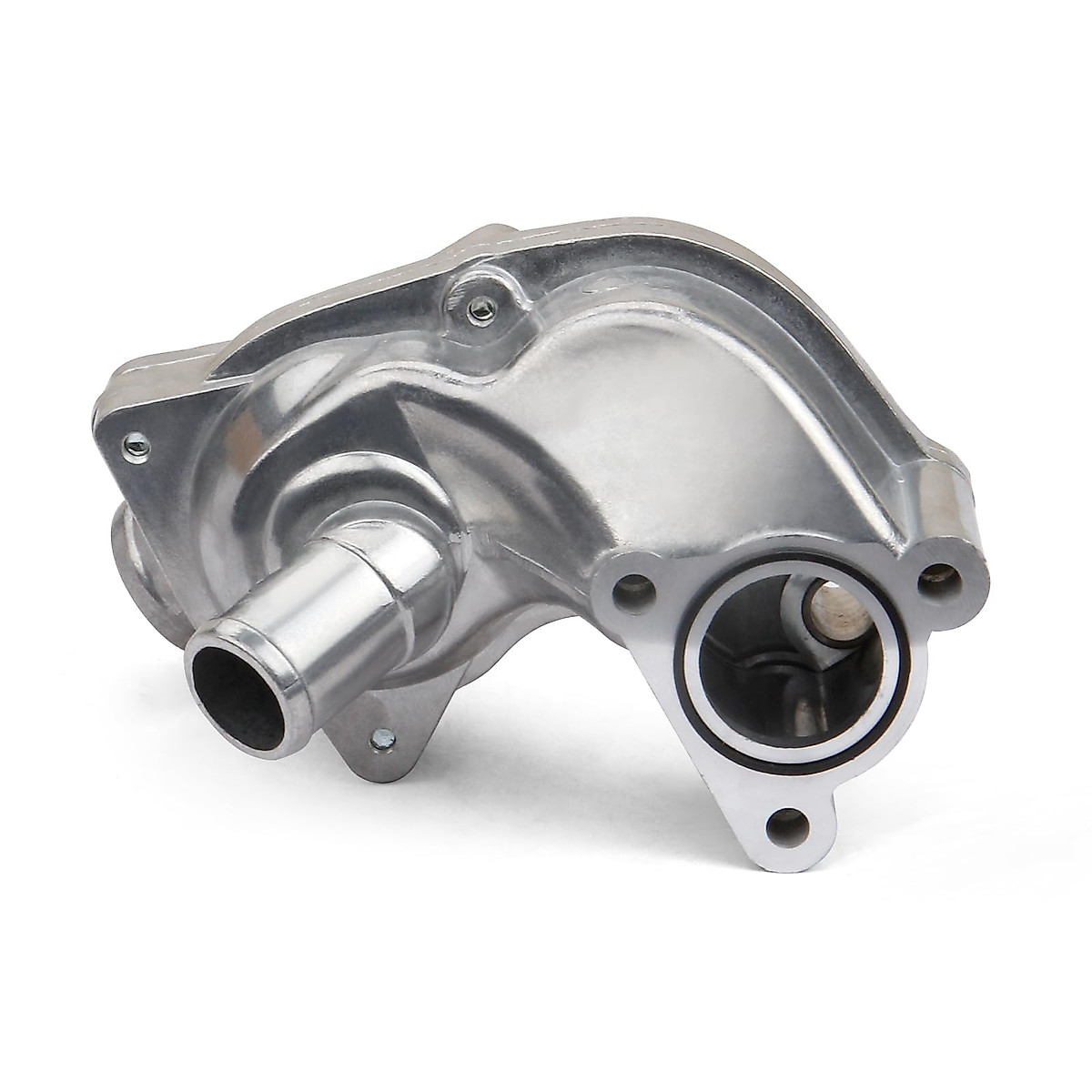 MILIPARTS Upgraded Aluminum Thermostat Housing Compatible With 2002-2010 Ford Explorer Explorer Sport Trac Mercury Mountaineer V6 4.0L Replace 2L2Z8592A