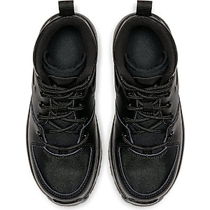 Nike Manoa LTR (Little Kid) Black/Black/Black