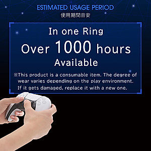 EVOgames Aim Up Ring （Soft Type） Made in Japan FPS Precise operability UP 6 pieces for FPS PS5 PS4 Switch Xbox For PC controller