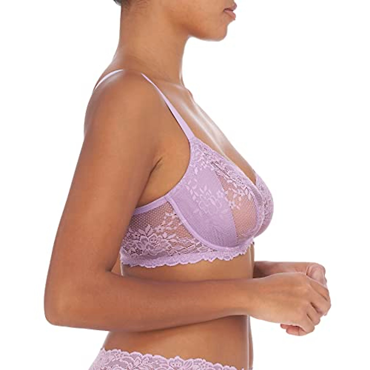 Natori Women's Heavenly: Convertible Balconette Underwire, Violette