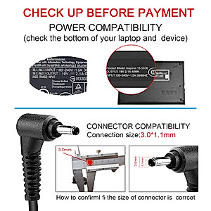 40W AC Charger for Samsung Galaxy View SM-T670 T677 18.4inches Tablet