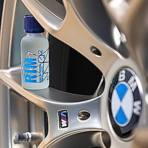 GYEON Quartz Rim Coating 30ml - Professional Grade Advanced Ceramic Coating for Wheels - Safe For All Finishes - High Heat Resistance - Deep Ceramic Shine - Self Cleaning - Repels Brake Dust