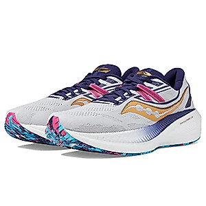 Saucony Men's Triumph 20 Running Shoe, Prospect Glass, 14