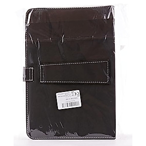 Universal Keyboard Pu Leather Case Cover for 9inch-10.1inch 9",10.1" 10.8“ Tablet PC with Micro USB QWERTY External Keyboard Compatible with Samsung Galaxy/Lenovo tab Android Tablet