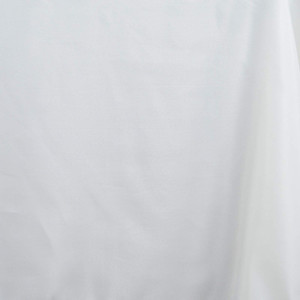 TABLECLOTHSFACTORY Round Corner Polyester Rectangle Tablecloths 90" x 132" - Ivory